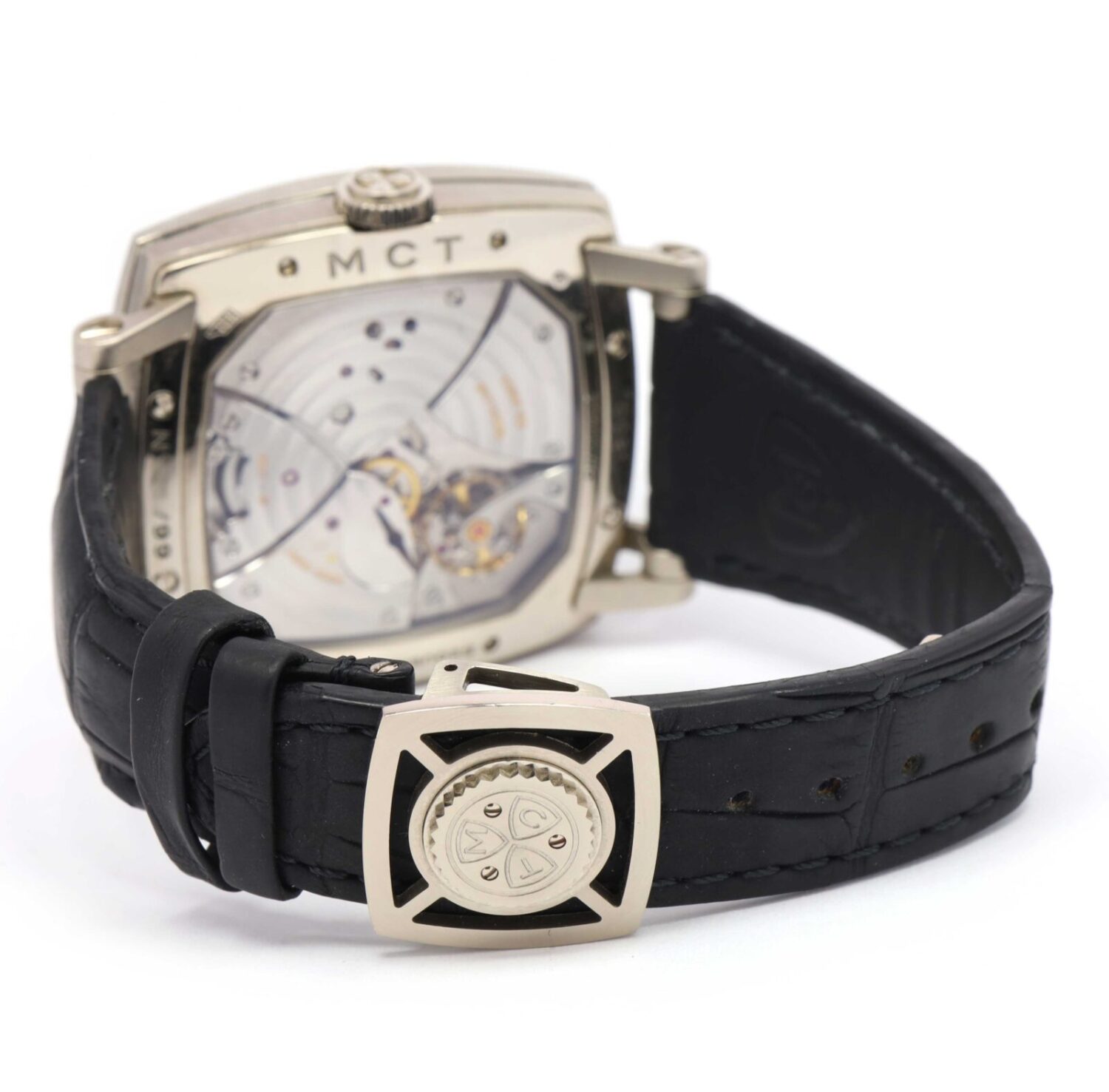 2012 Mct Sequential One 44MM Skeleton 18K White Gold Box Papers