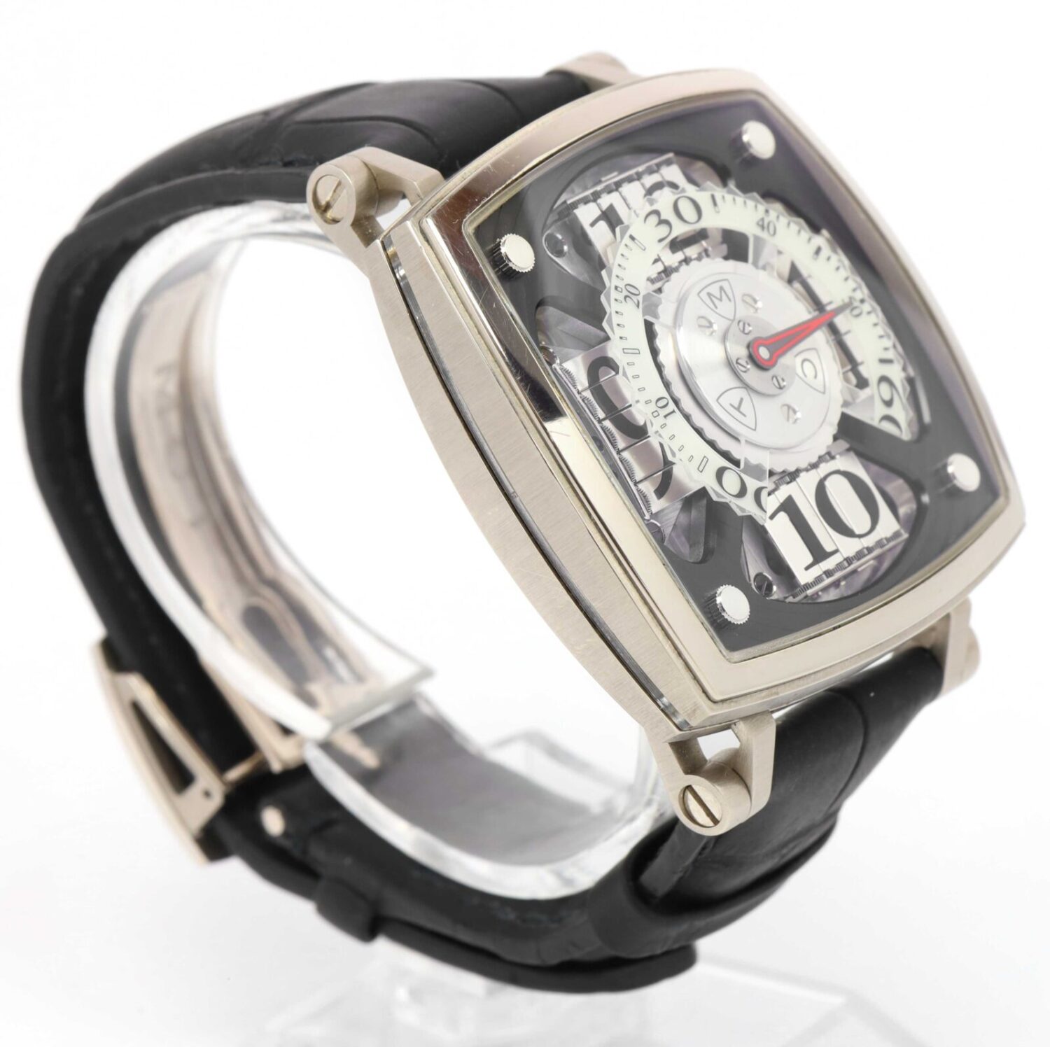 2012 Mct Sequential One 44MM Skeleton 18K White Gold Box Papers