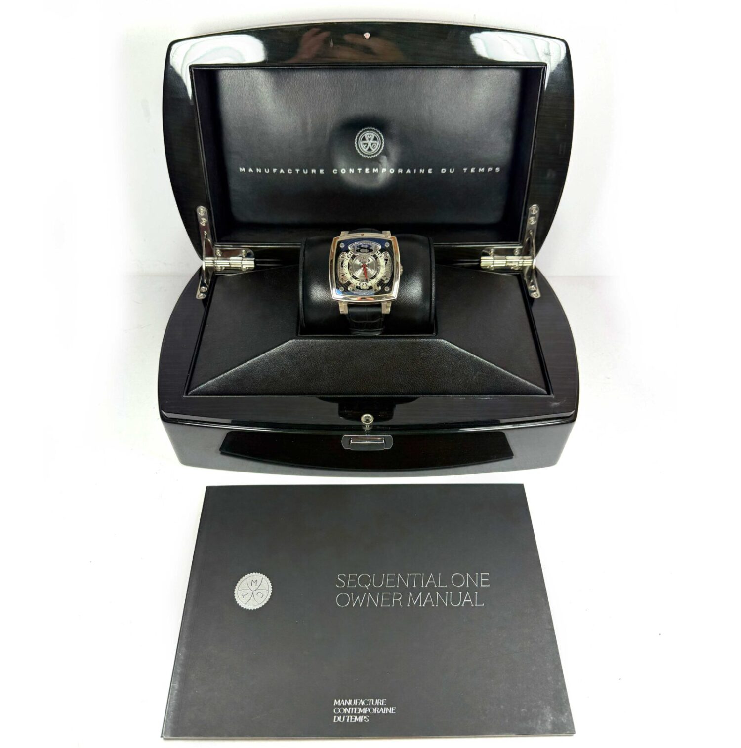 2012 Mct Sequential One 44MM Skeleton 18K White Gold Box Papers