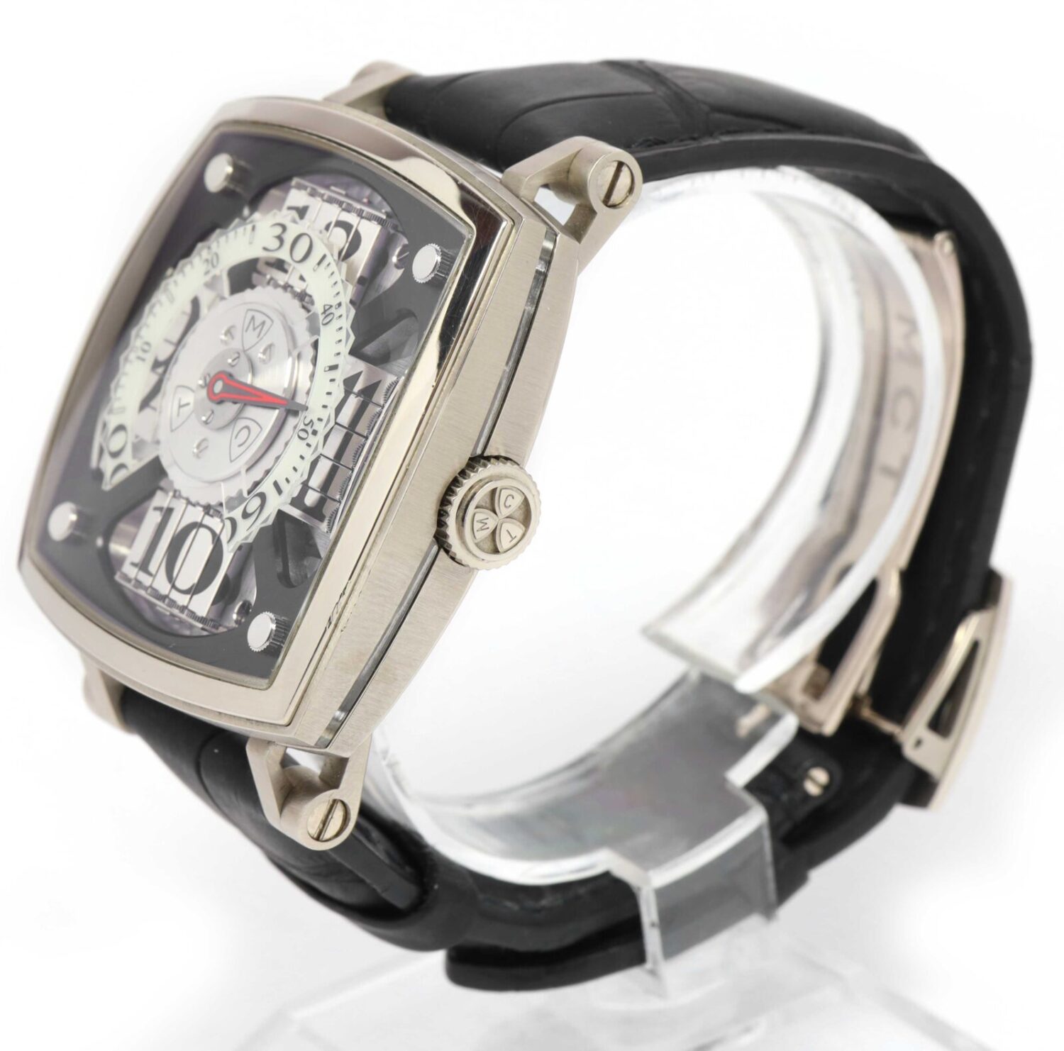 2012 Mct Sequential One 44MM Skeleton 18K White Gold Box Papers